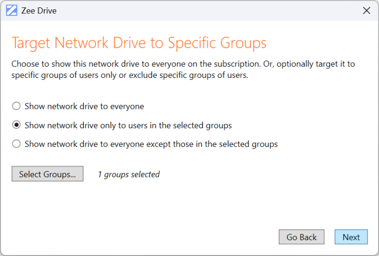 ZeeDrive Features